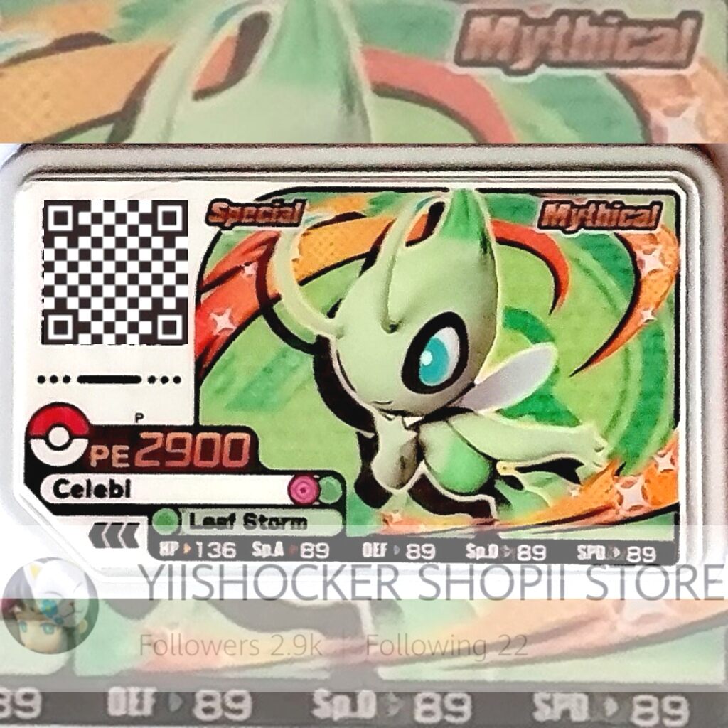 [SCANNABLE 本地可用] SPECIAL MYTHICAL Pokemon Ga-Olé P Card Gaole Disk ...