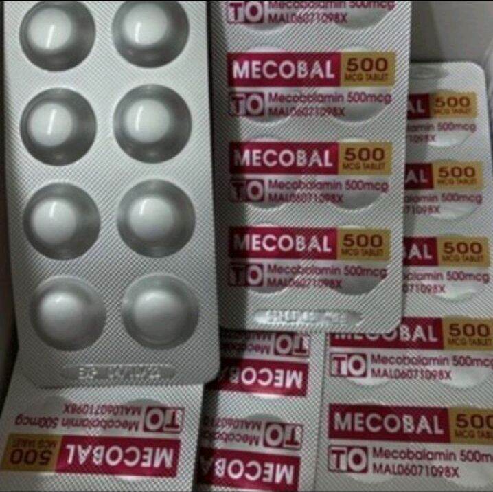Mecobal 500mcg( mecobalamin 500mcg) 10tablets | Lazada