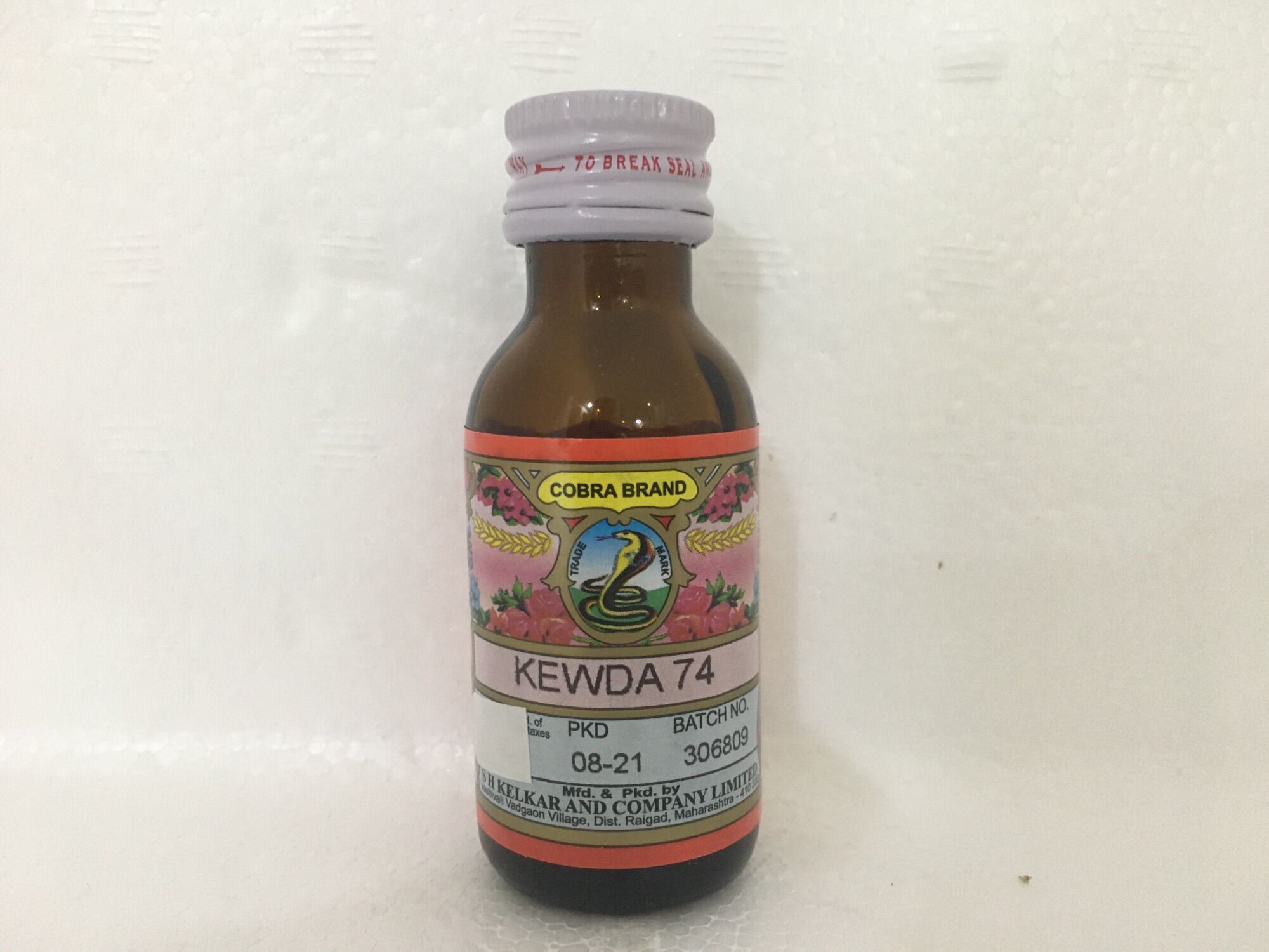 COBRA BRAND KEWDA74 ATTAR 25G | Lazada