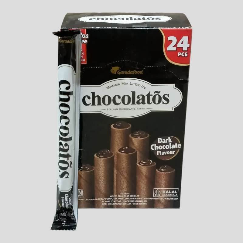 Chocolatos Long Stick Wafer Roll All Varian [24 pcs/box] | Lazada