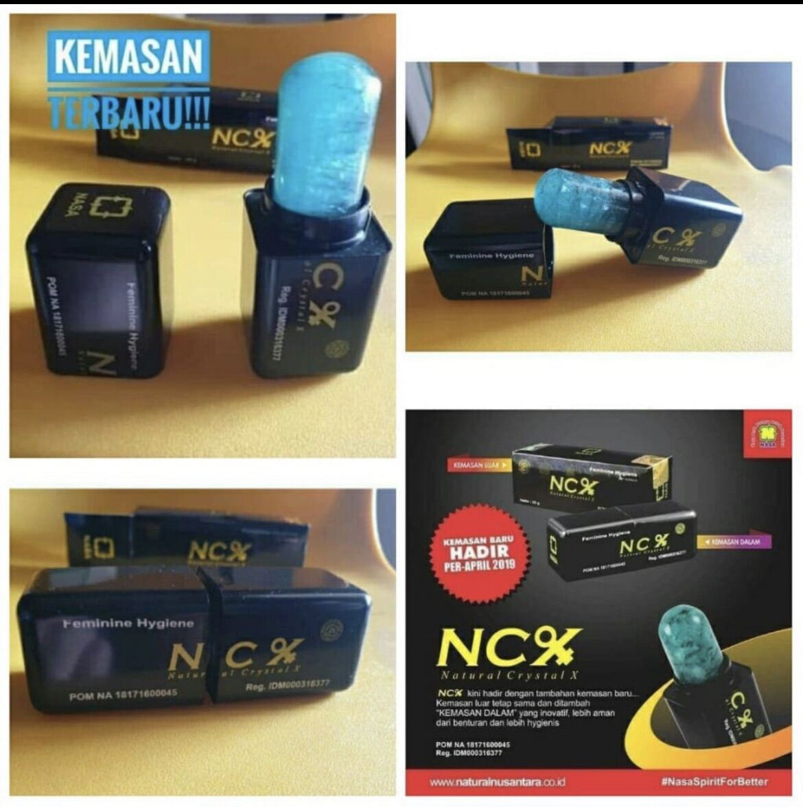 Ncx Original NASA - Crystal X Original Barcode | Lazada