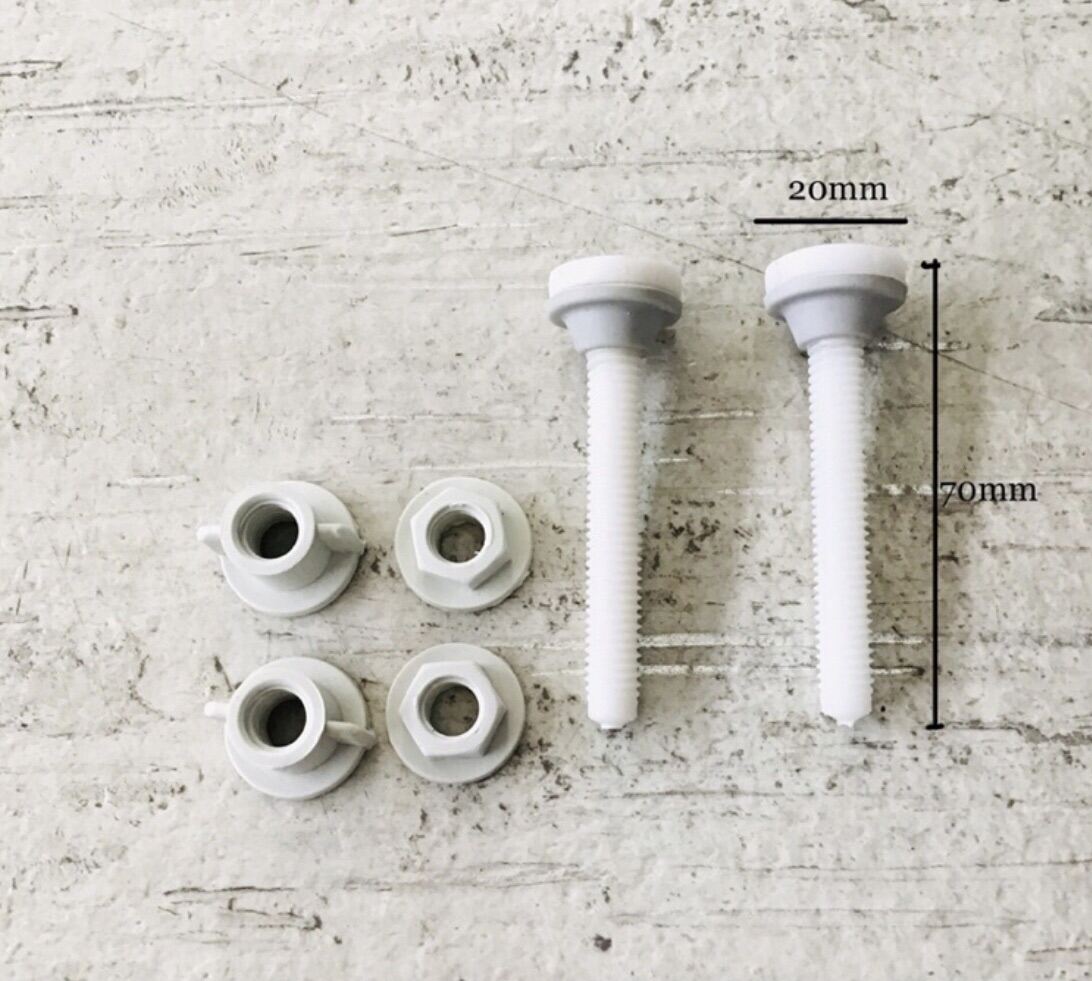 Toilet(Close Coupled) Cistern Tank Screw & Nut | Lazada