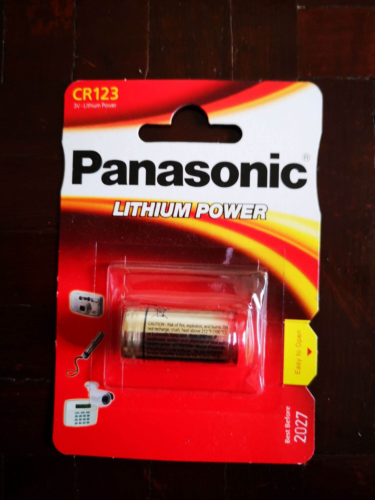 PANASONIC LITHIUM POWER CR123 | Lazada