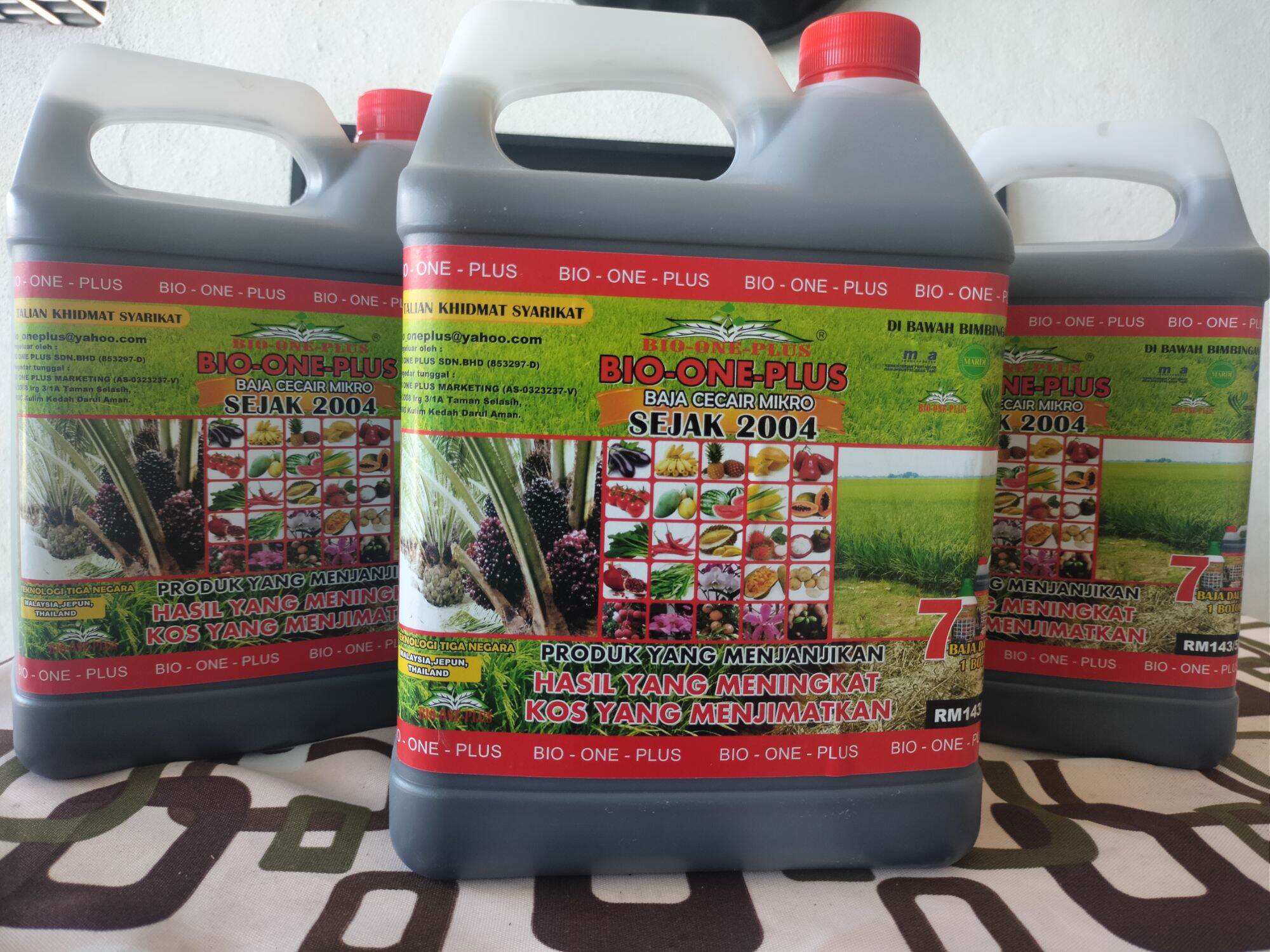 Bio One Plus(5lit)_PAKLONG BIO ONE PLUS, baja organik 7baja dalam ...