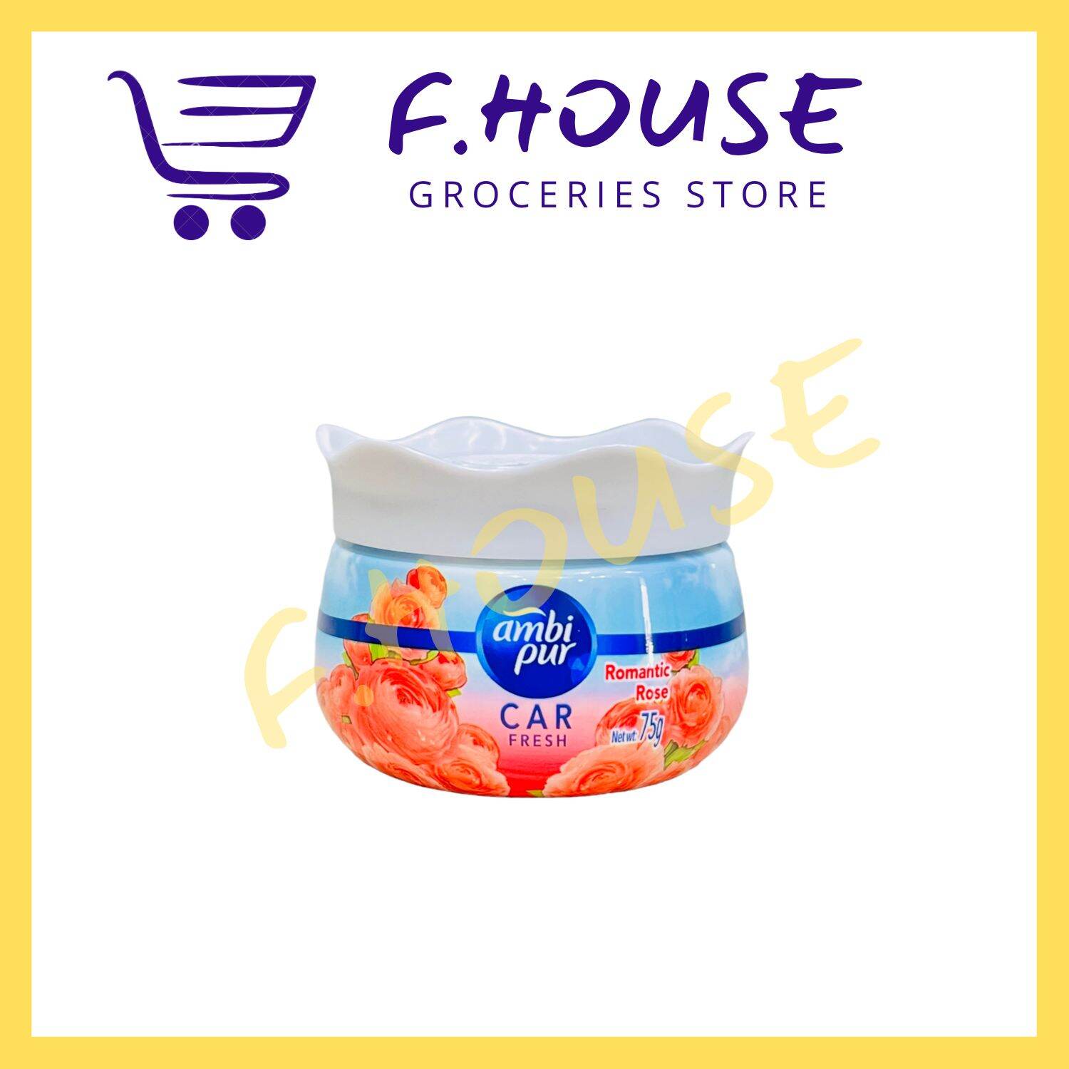 Ambi Pur Car Fresh Air Refreshing Gel (75g) | Lazada