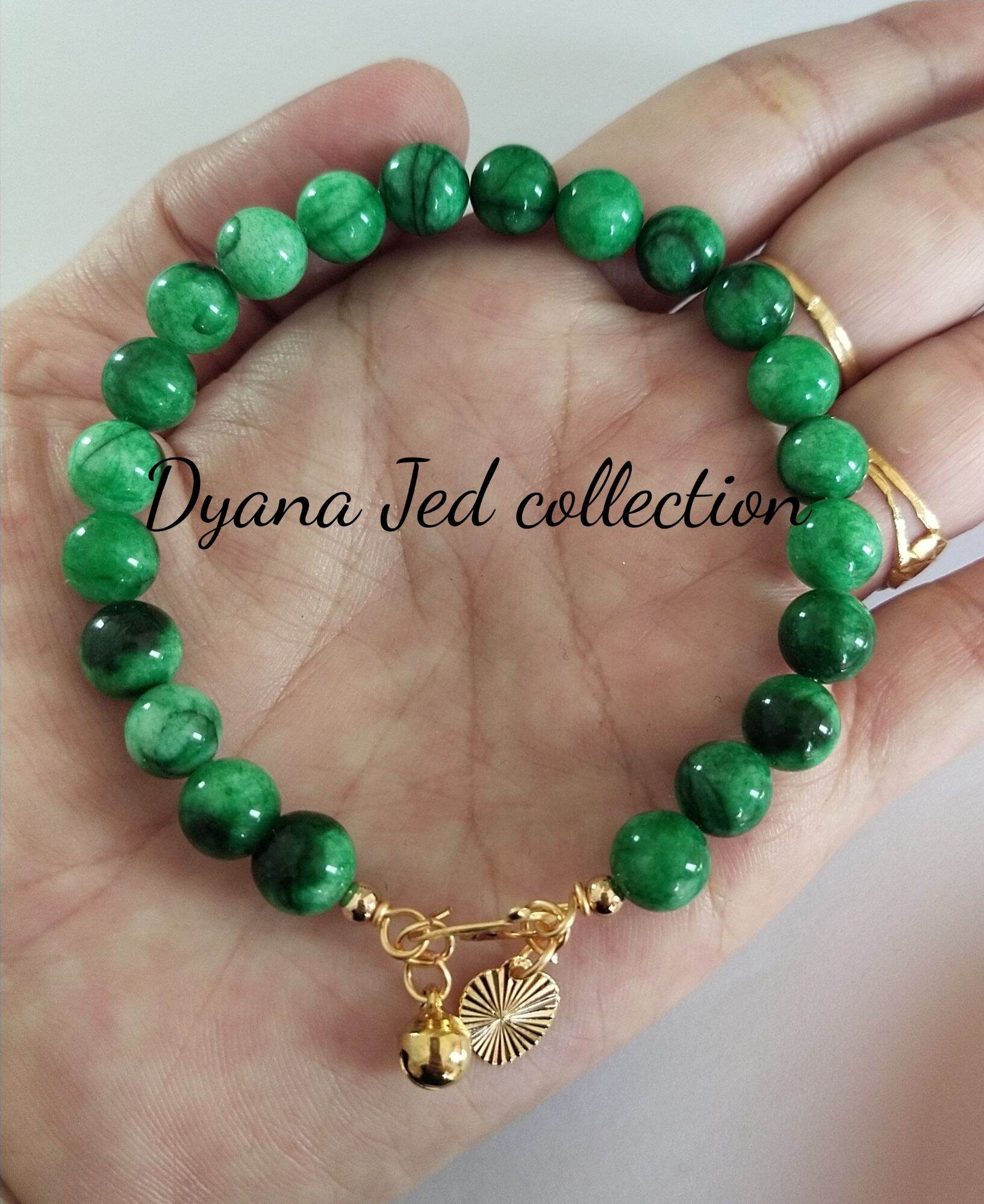 💖GELANG TANGAN BATU JED ORGINAL SUASA | Lazada