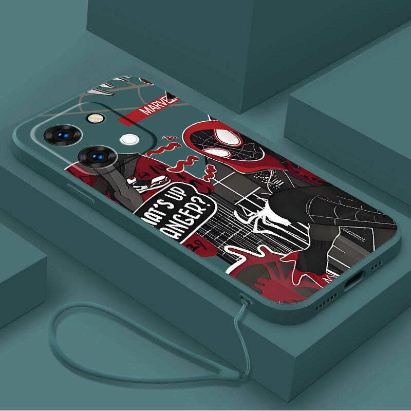 Redmi 15C Poco C85 Marvel Cartoon Case Clear Shell Spider Man Cover ...