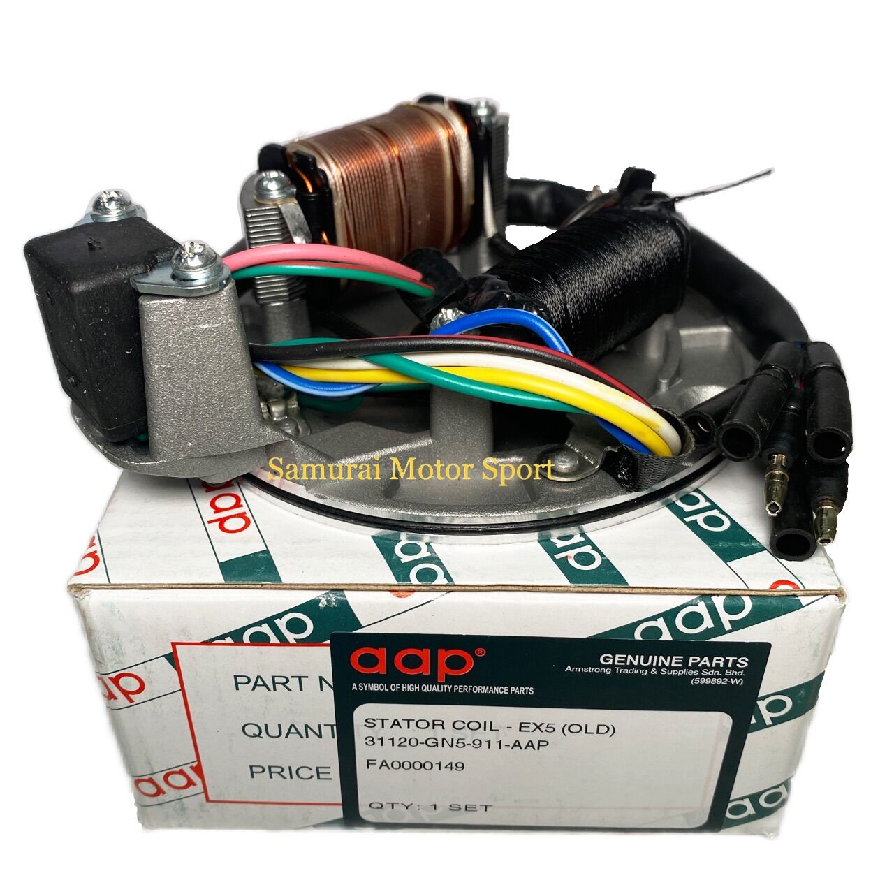 Honda EX5 High Power Stater Coil Papan Coil Full Set Original AAP | Lazada