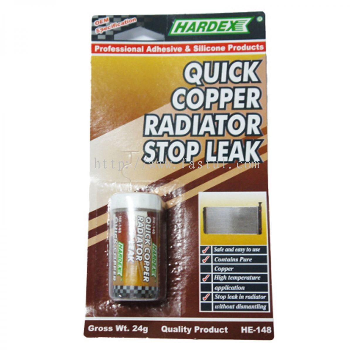 HARDEX QUICK COPPER RADIATOR STOP LEAK - (28.4GRM) | Lazada