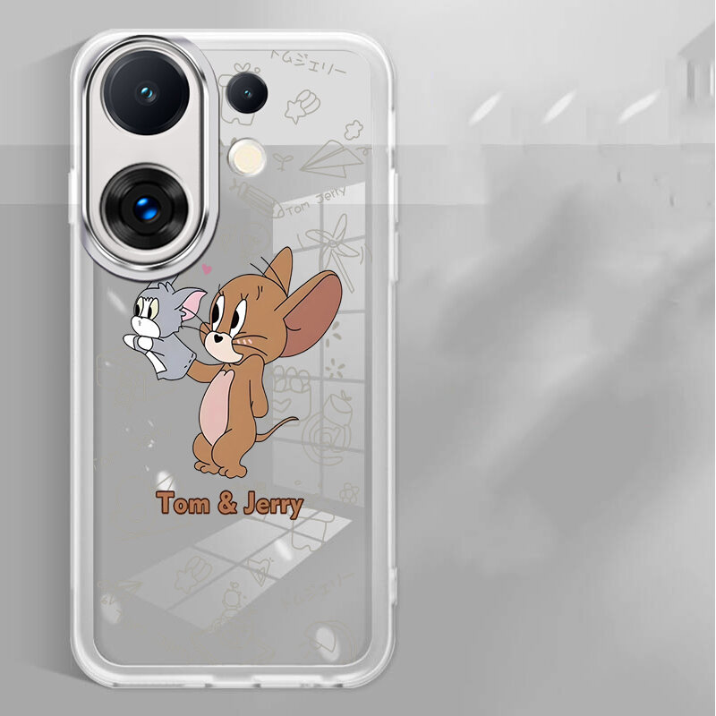 VIVO V60 5G vivo v60 VivoV60 5G Classic Cartoon Hard Case Cute Tom and ...