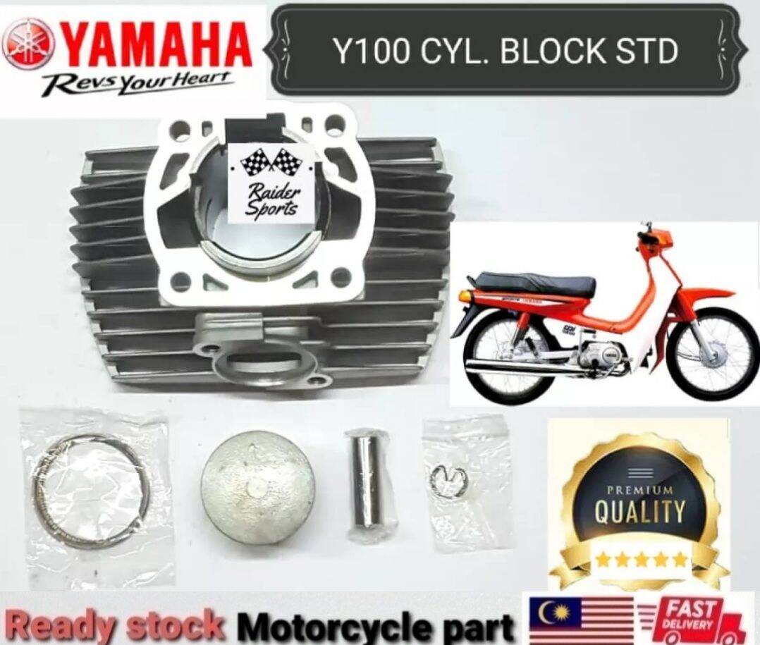 Yamaha Y100 Y100 2 Cylinder block kit | Lazada