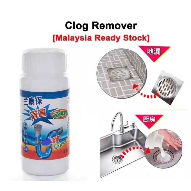 MALAYSIA READY STOCK Clog Remover Drain Pipe Basin Cleaner Clogged ...