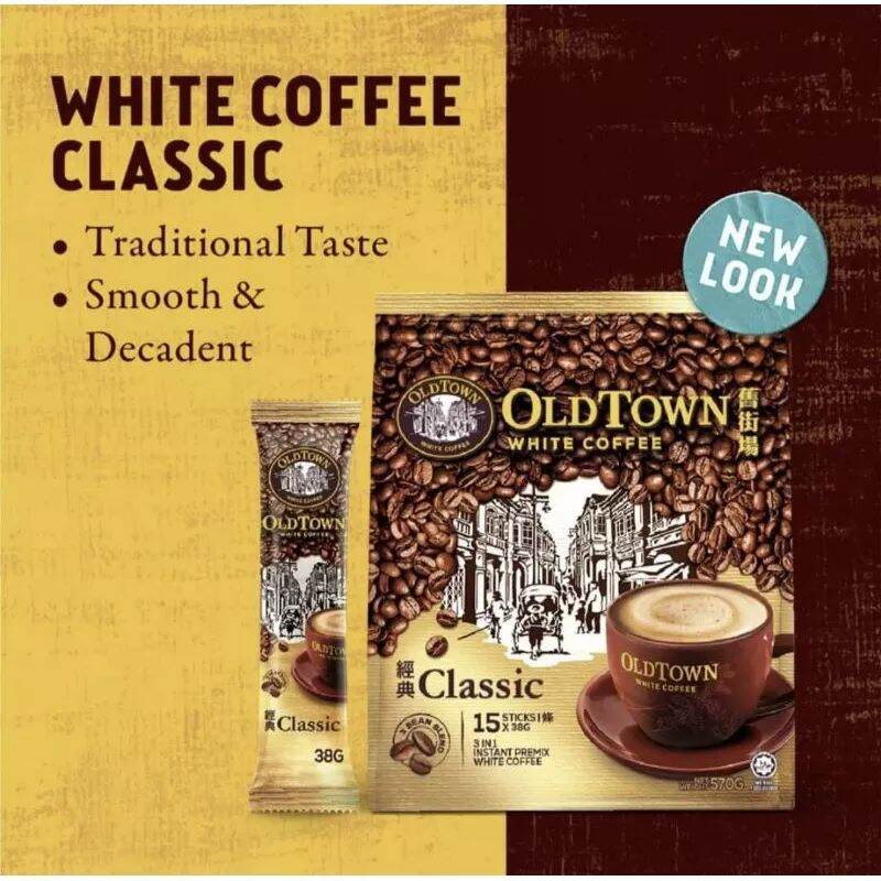 OLDTOWN White Coffee 3in1 Instant Premix 15 Sticks | Lazada