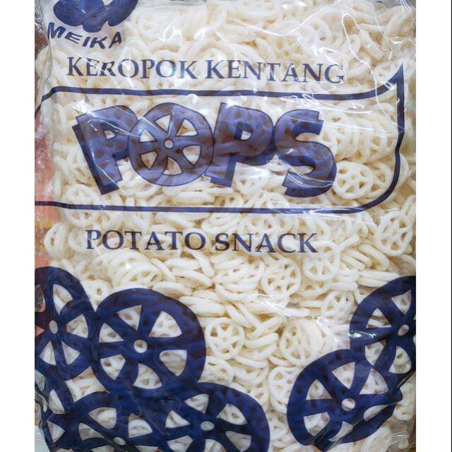 1kg Keropok Pops Keropok Kentang Pops Roda Snacks 车轮饼 风车饼 | Lazada