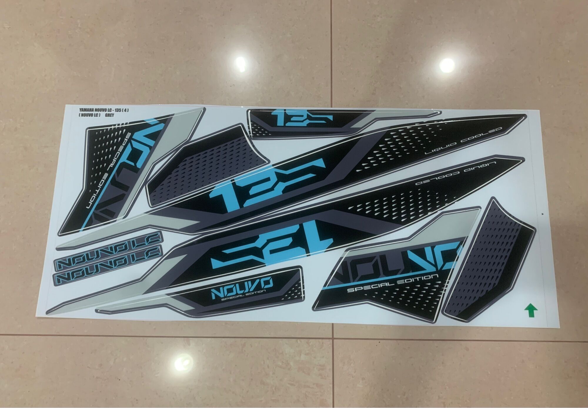 Yamaha nouvo lc body sticker special edition (4) | Lazada
