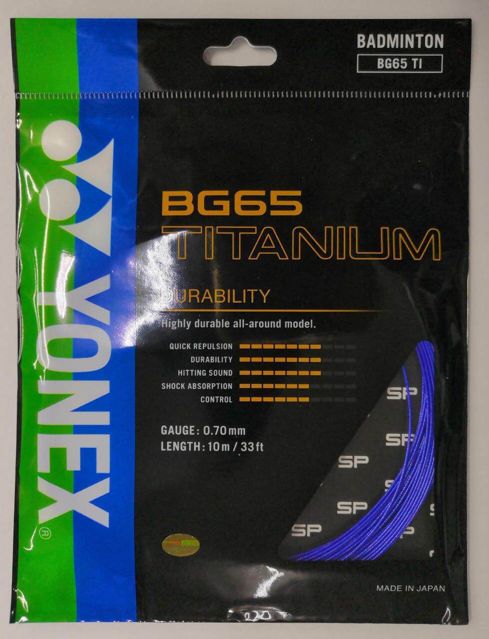 YONEX BG 65 TITANIUM BADMINTON STRING | Lazada