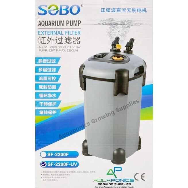 Sobo External Canister Filter (SF-650F , SF-850F, SF-1000F ,SF-1200F, SF-1500F) | Lazada