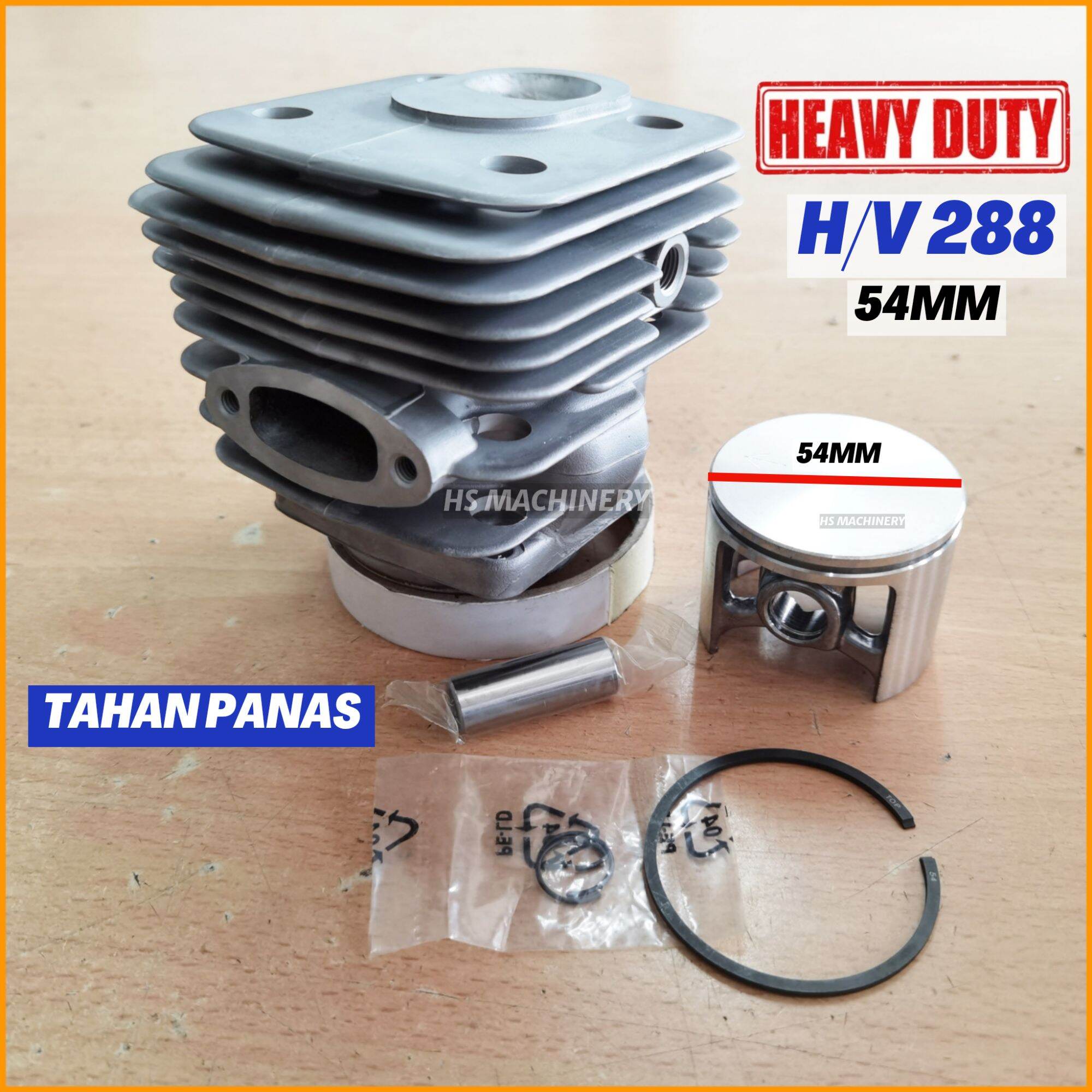 Heavy Duty Husqvarna 281 288 Block Piston Set Cylinder Kit Assy ...