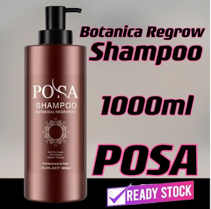 [READY STOCK] POSA Botanical Regrowth Shampoo 1000ML | Lazada