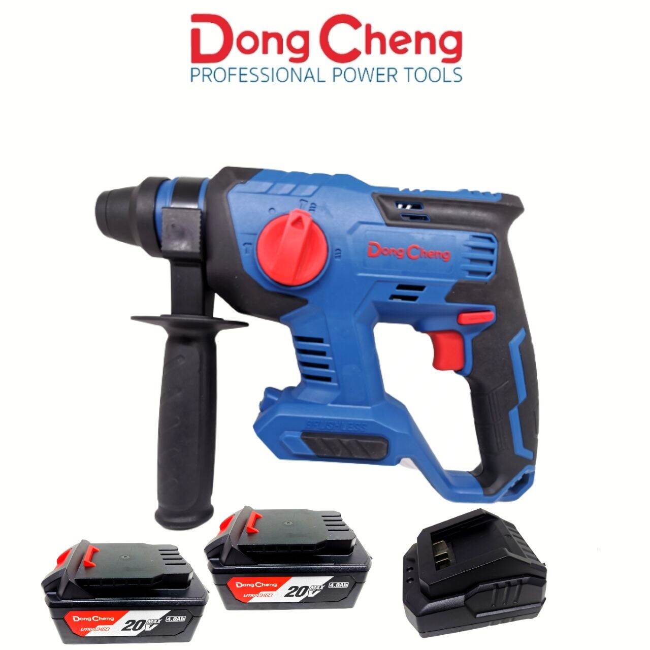 Dongcheng 20V Cordless Brushless Rotary Hammer DCZC22 2.1J | Lazada