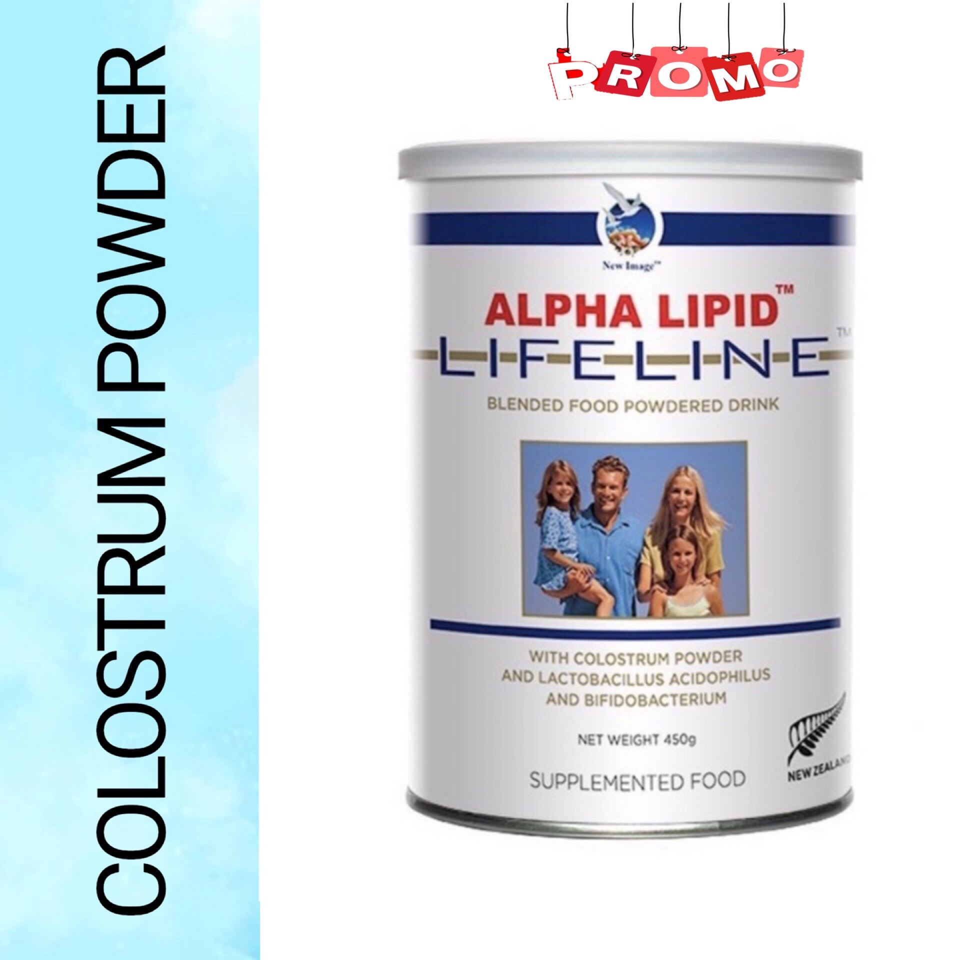 NZ ALPHA LIPID Lifeline Colostrum 牛初乳450g 🐮 | Lazada