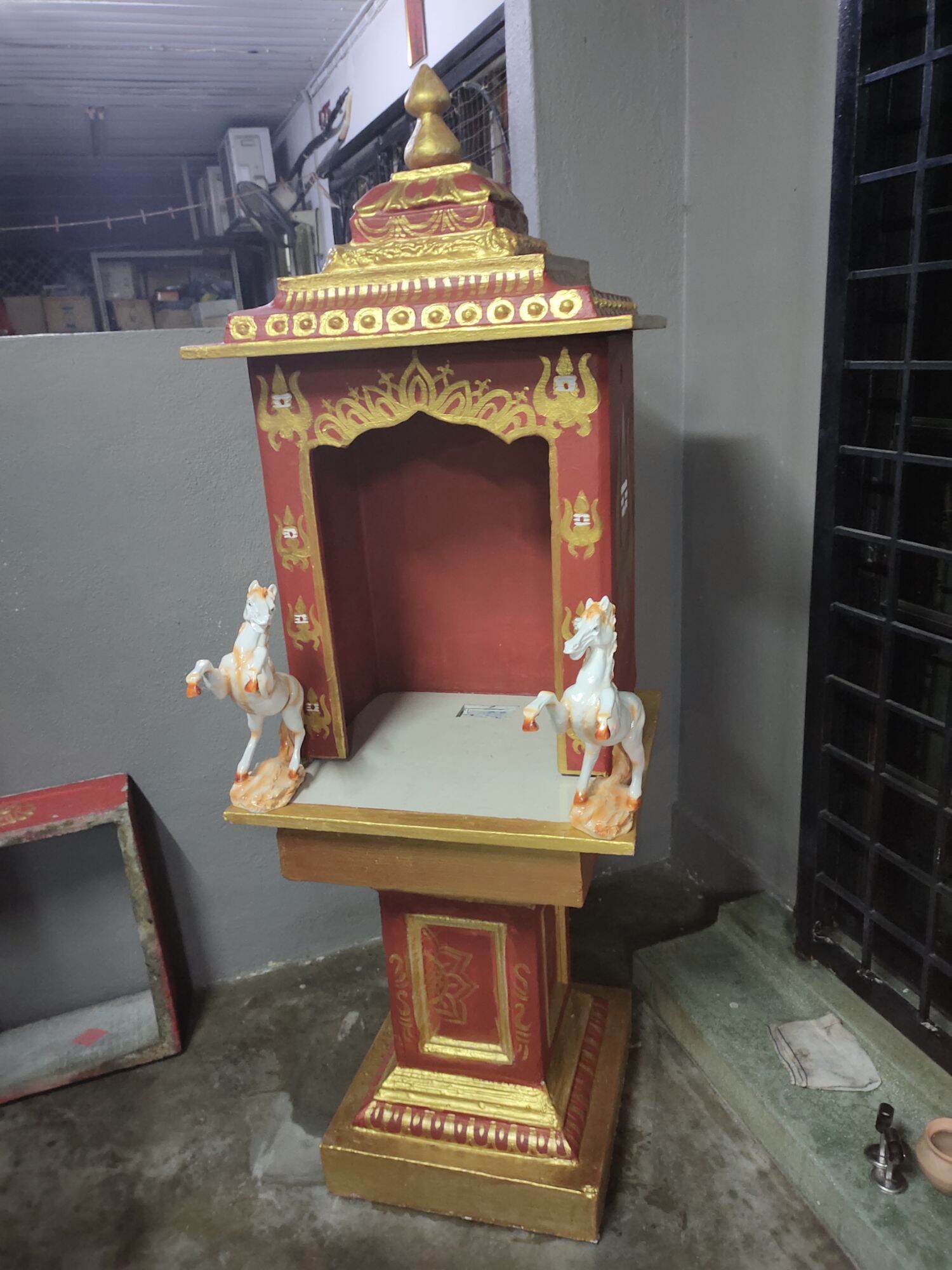 Indian Style Standing Poojai Medai. 6ft 2x2ft. | Lazada