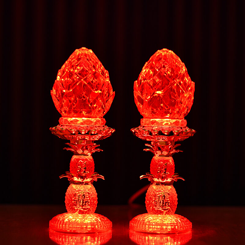 Electric Candle Buddha Shrine Led God of Wealth Lamp Fairy Lamp Buddha ...