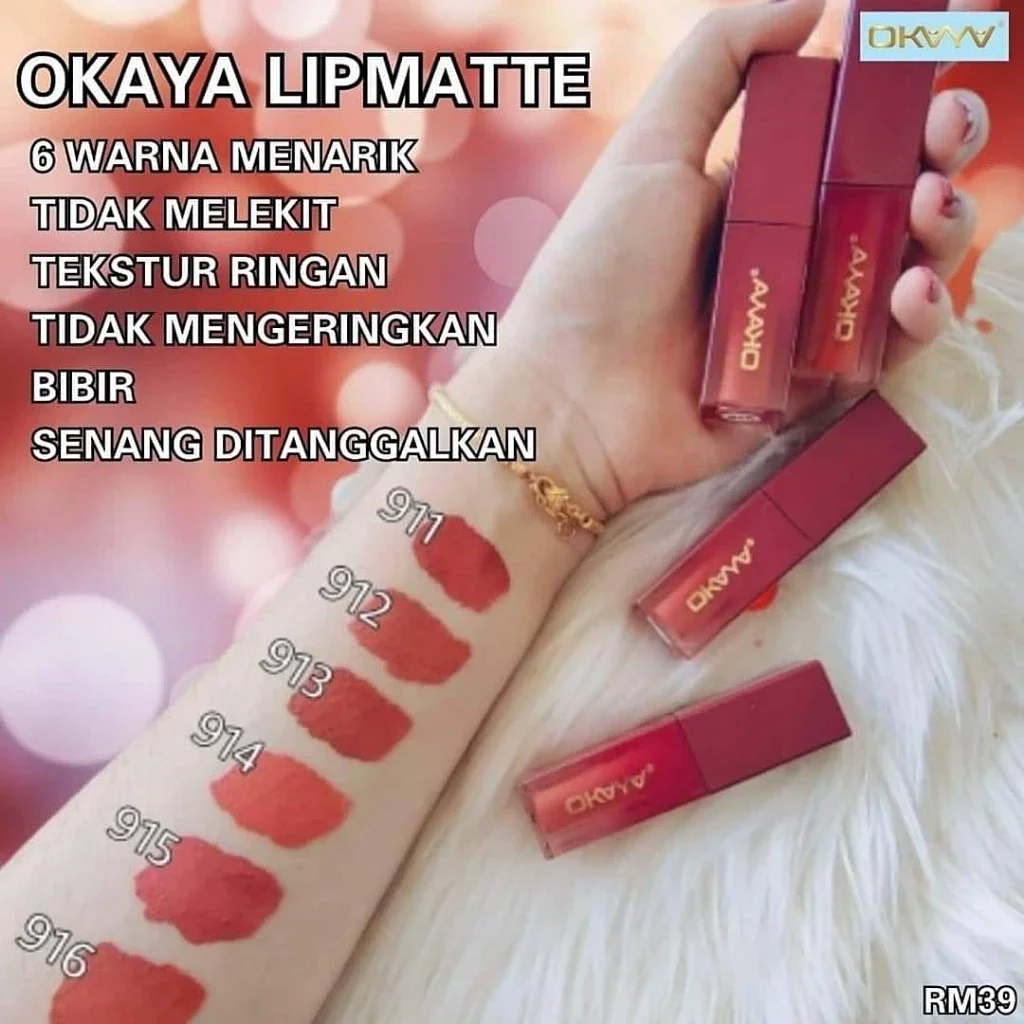 Okaya Lipmatte New Colour | Lazada