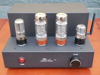 Handmade High-Fidelity EL34 Tube Amplifier Bluetooth Audio Electronics ...