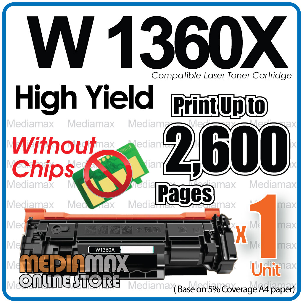 HP136X Toner Compatible to HPP W1360X HP136A W1360A 136X 136A Cartridge ...
