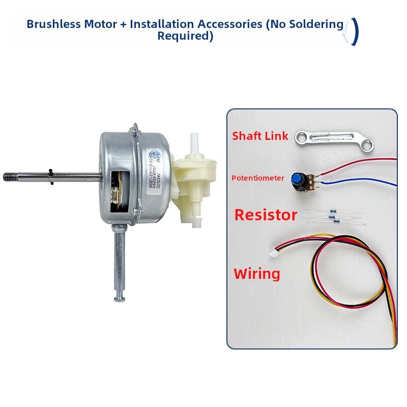 Brushless Motor 12V Brushless Fan Motor 24V DC Variable Frequency Motor ...