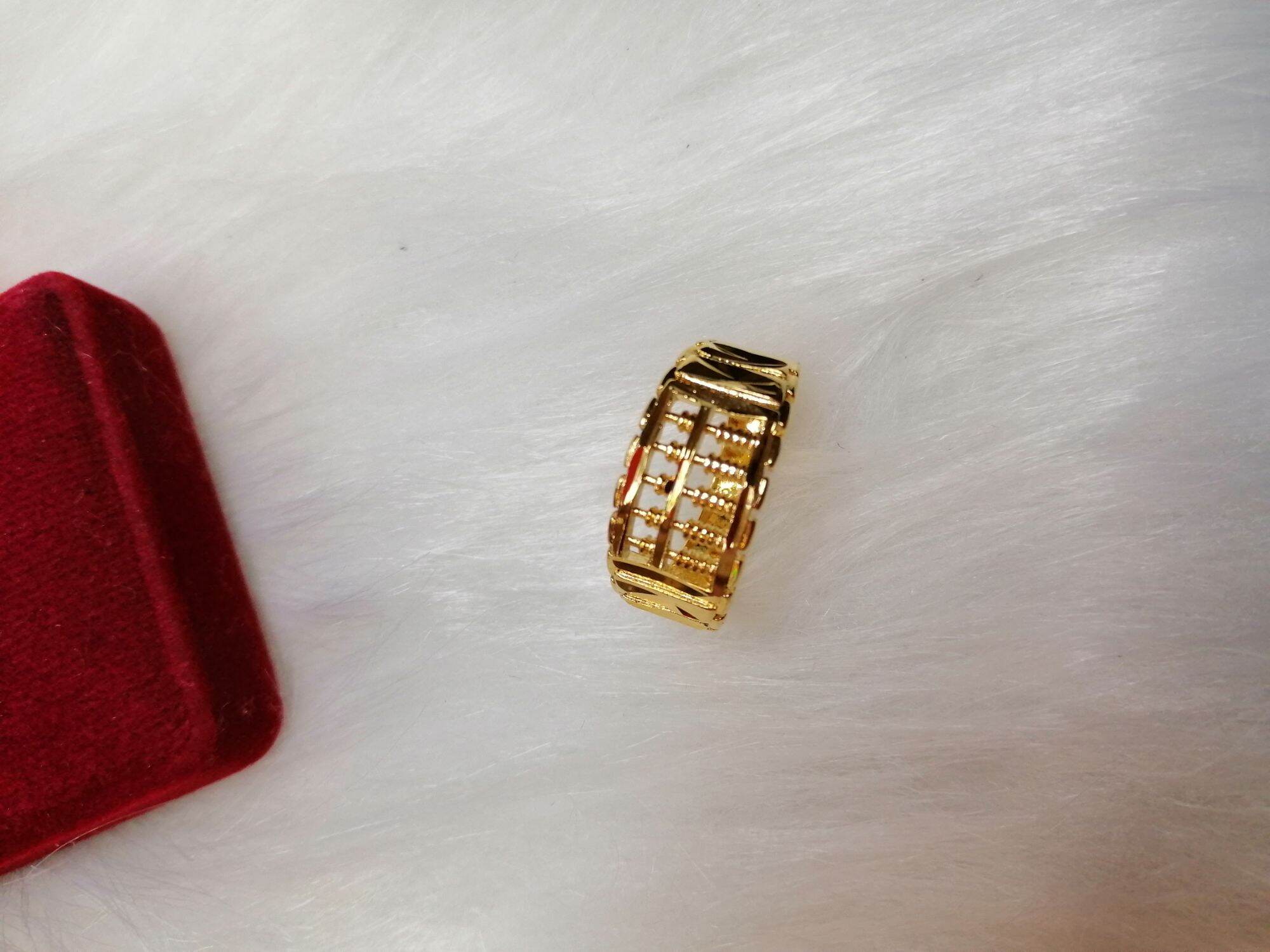 CINCIN SEMPOA EMAS BANGKOK DAN EMAS KOREA 24K KUALITI GRED-A DENGAN COP ...