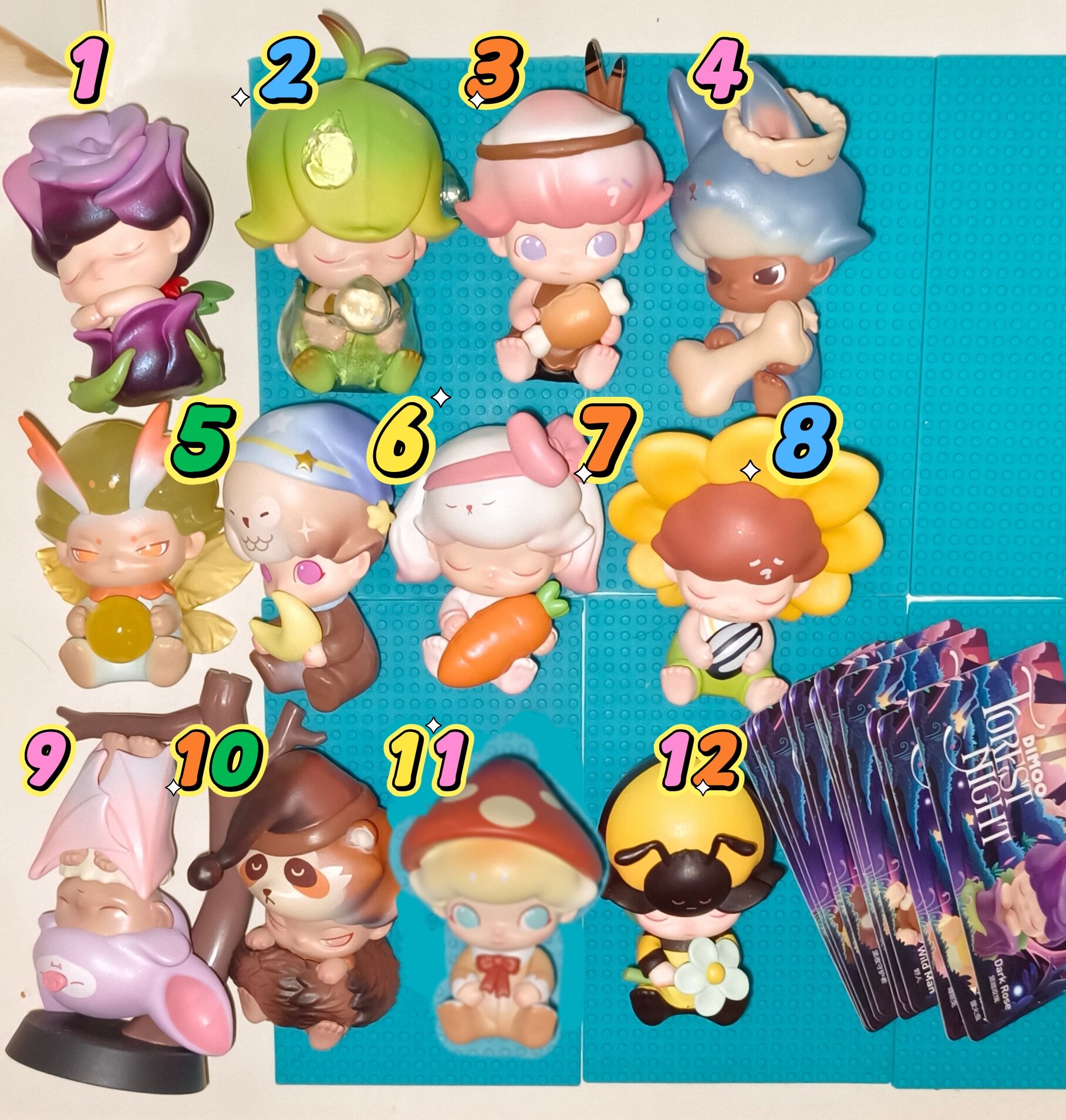 Dimoo Set Forest Night (inc.box&card) | Lazada