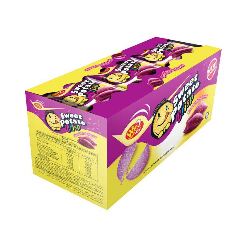 30pcs Win2 Potato Crisp Biskut [Vegetable/BBQ/Tomato/Curry/Sour Cream ...