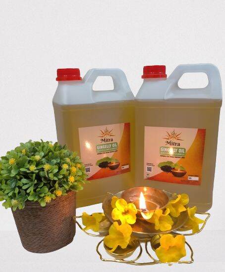Mitra Gingelly Oil 3 Litre | Nallennai | Pooja oil | Prayer oil | Lazada