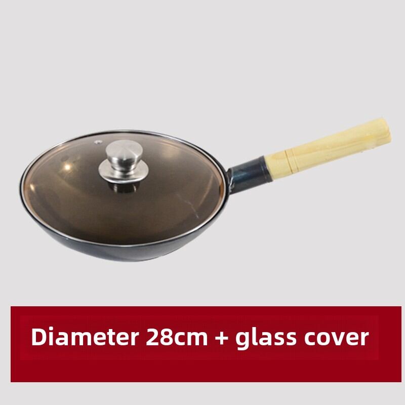 Miniature Iron Wok for One Person Kitchen Home Use Gas Stove Small Size ...