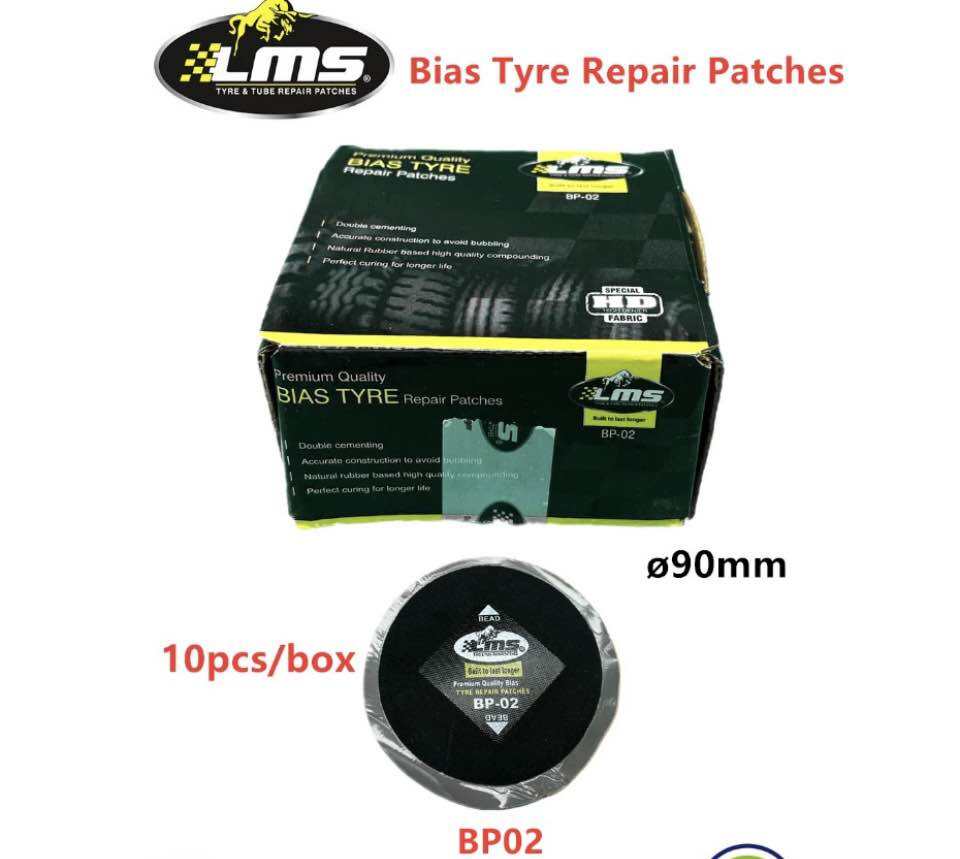 LMS TİRE REPAIR PATCHES BP CT TAYAR BOCOR PENAMPAL BP CT TIPTOP TAYAR ...