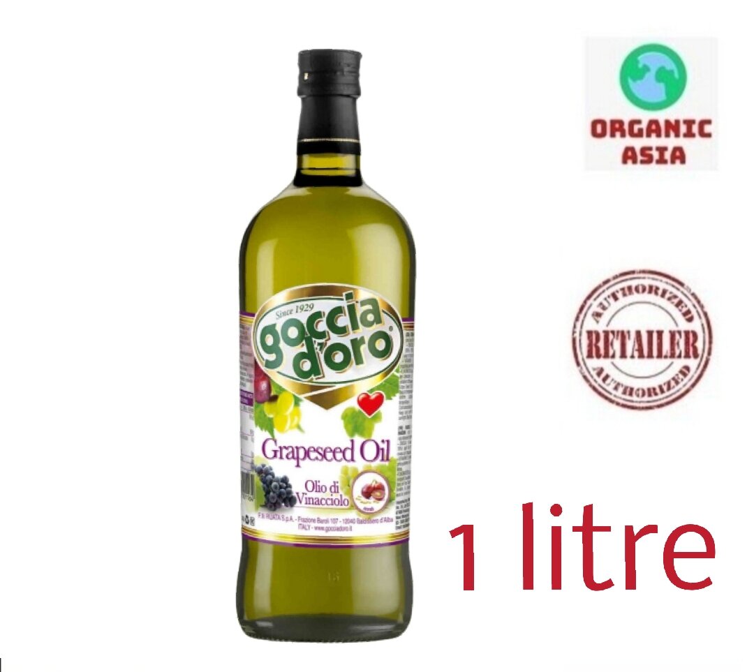 Goccia Doro Grapeseed Oil 1 litre | Lazada