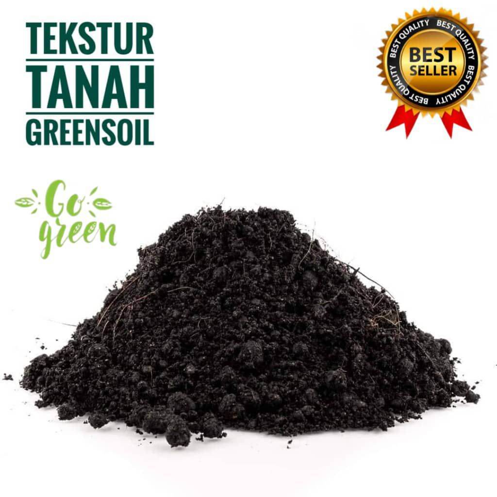 (3KG) REPACK GREENSOIL TANAH BAJA/ TOPSOIL COCOPEAT RICE HUSK ASH WITH ...