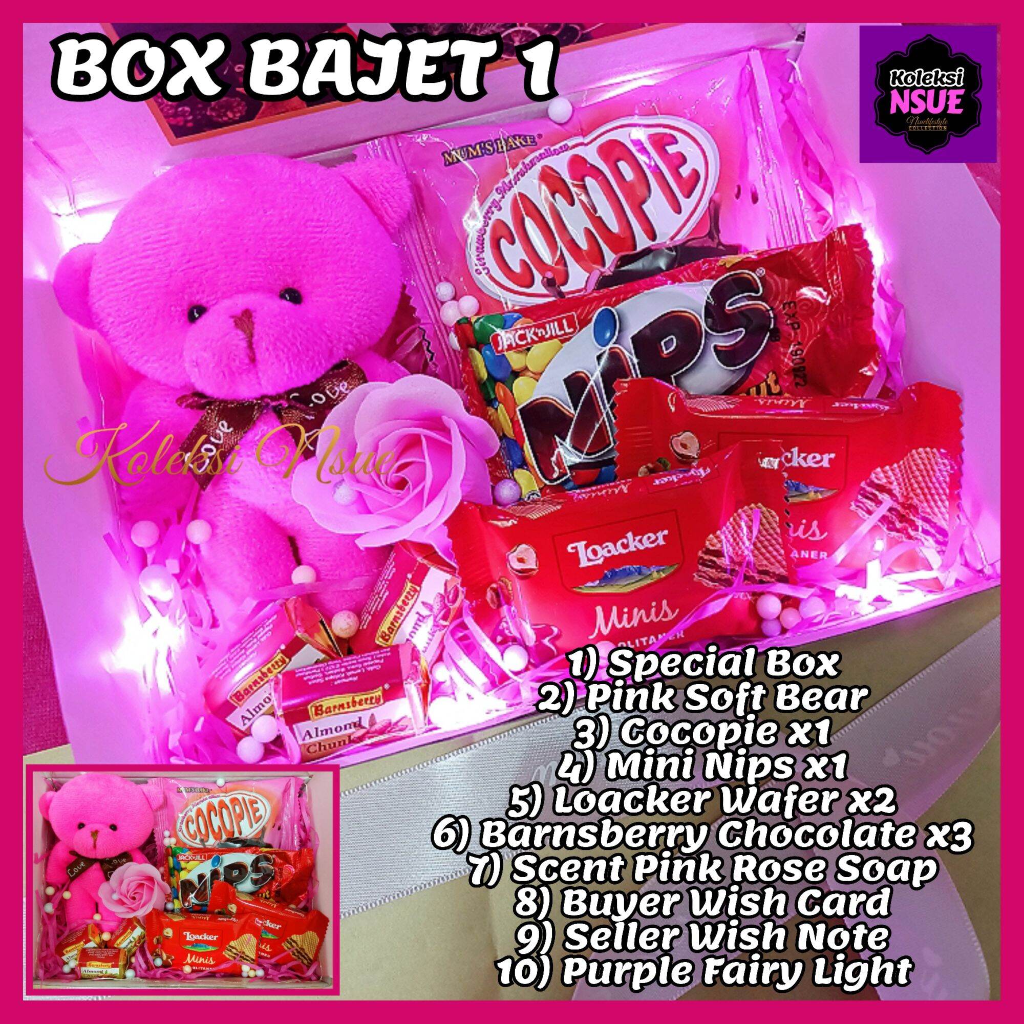 SET BAJET Hadiah Birthday Wanita Hari Jadi Lelaki Budak Perempuan Ibu ...