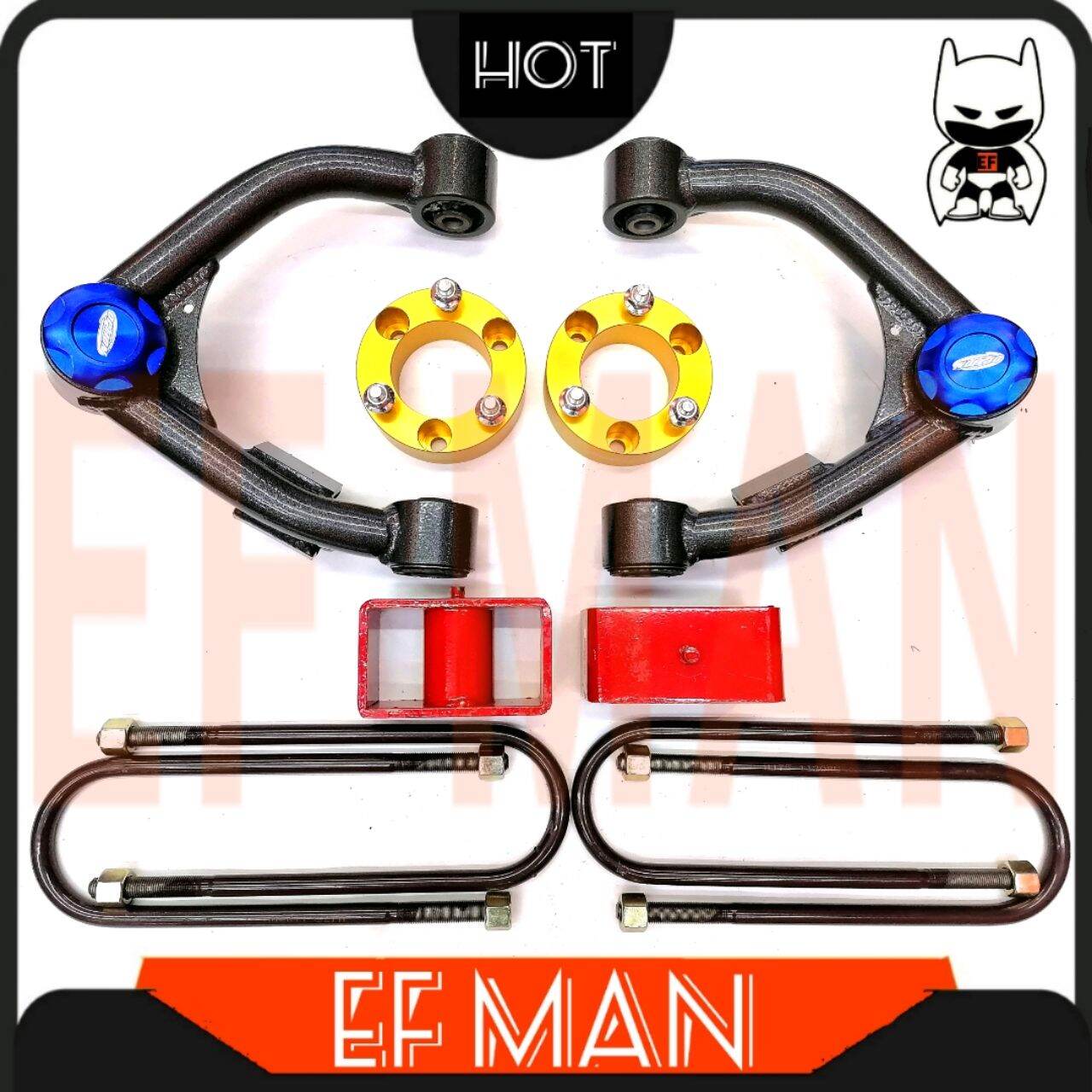 FULL SET 4X4 LIFT UP KIT 3 INCI FRONT OPTION UPPER ARM 38MM SPACER REAR ...