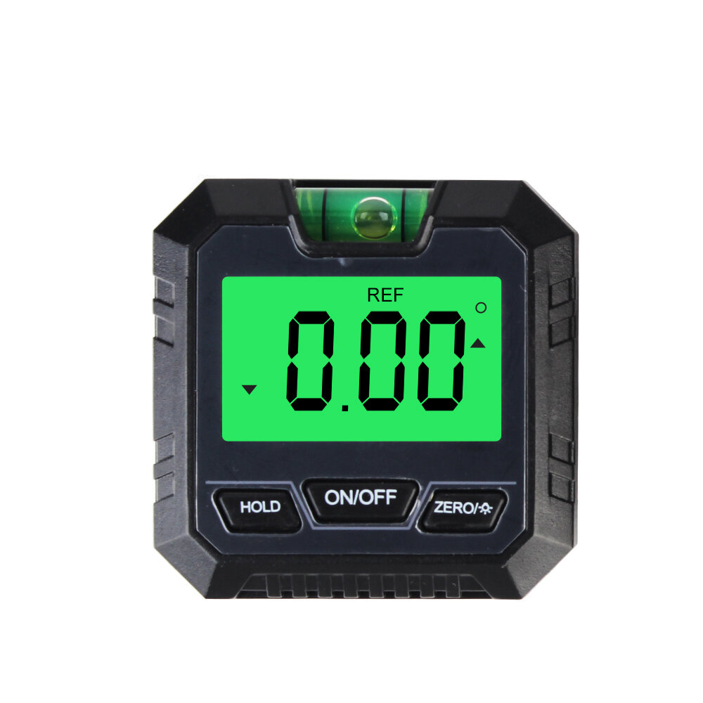 90 Degree Angle Finder Protractor Digital Spirit Level Tester Portable ...