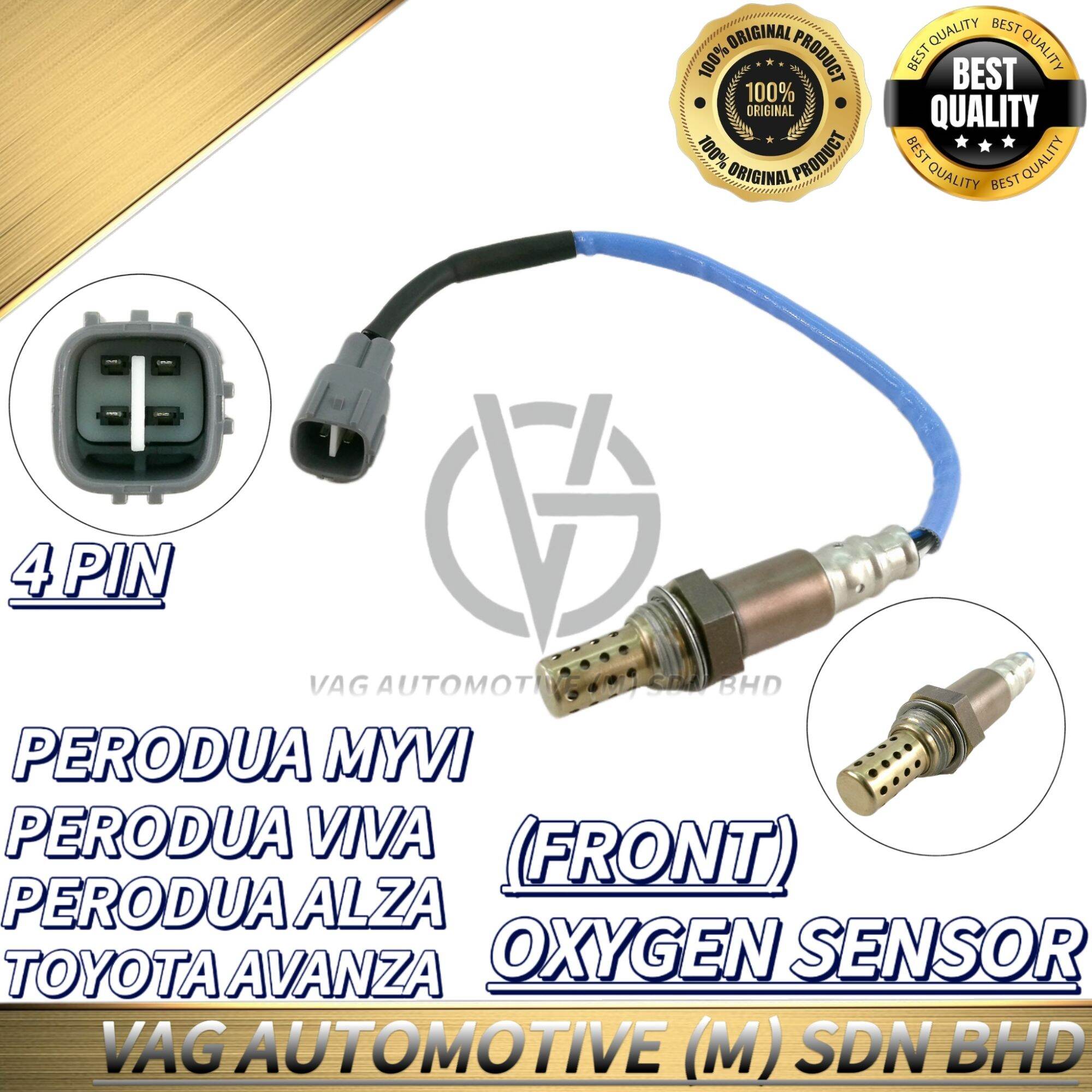 PERODUA MYVI,VIVA,ALZA,TOYOTA AVANZA (4PIN)(FRONT) OXYGEN SENSOR | Lazada