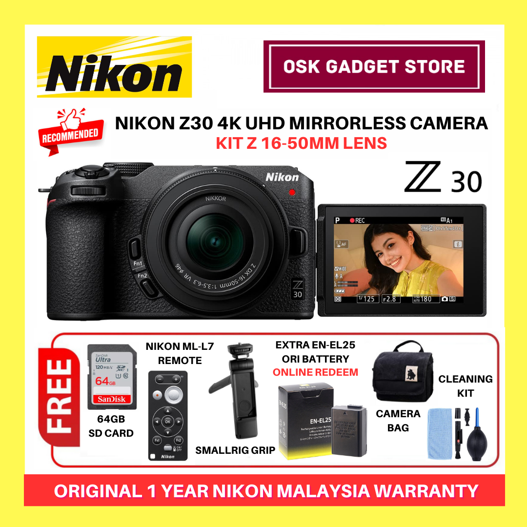 Nikon Z30 Price in Malaysia & Specs - RM2939 | TechNave