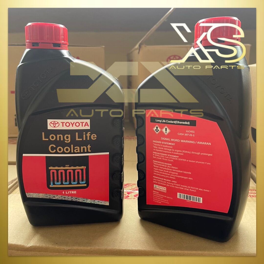 TOYOTA Long Life Coolant / Radiator Coolant 1L Red | Lazada
