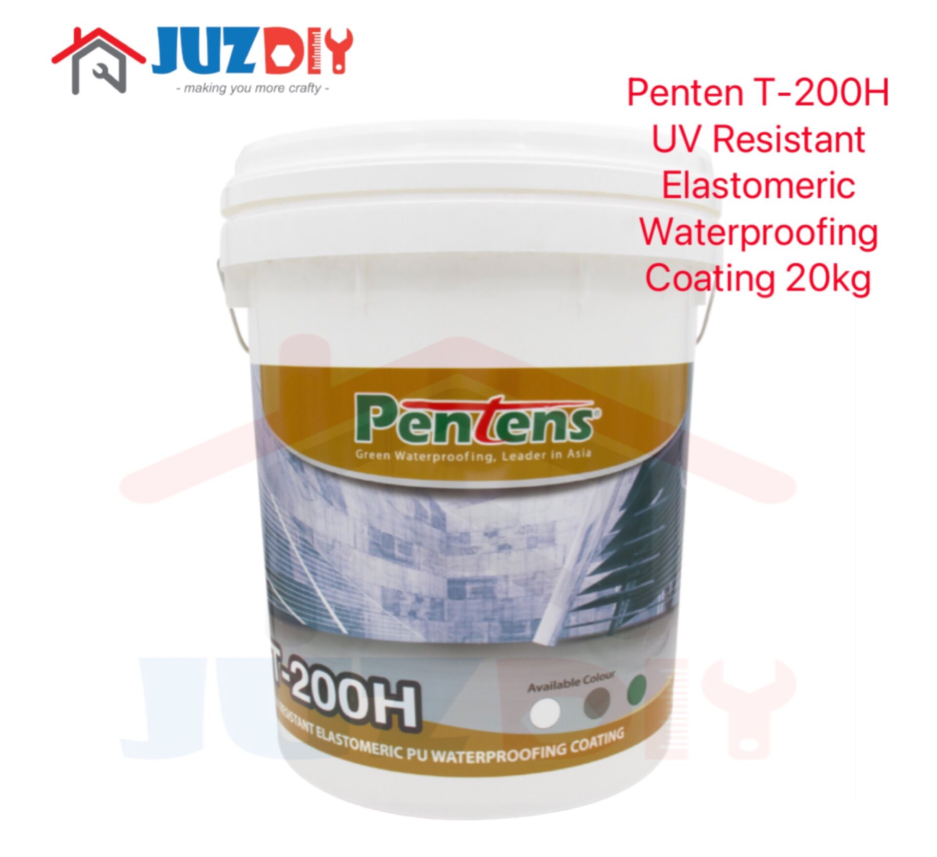Pentens Flexseal T200 UV Resistant Elastomeric Waterproofing Coating 4 ...