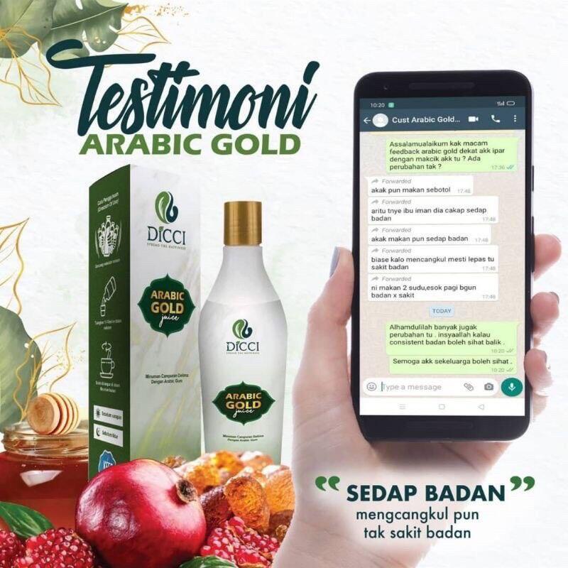 💯 ORIGINAL 📛 JUS ARABIC GOLD, JUS ARABIC GUM, JUS SAKIT BUAH PINGGANG ...