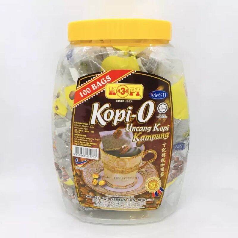 434 Kopi - O (uncang Kopi campuran) 100's/434咖啡袋 | Lazada