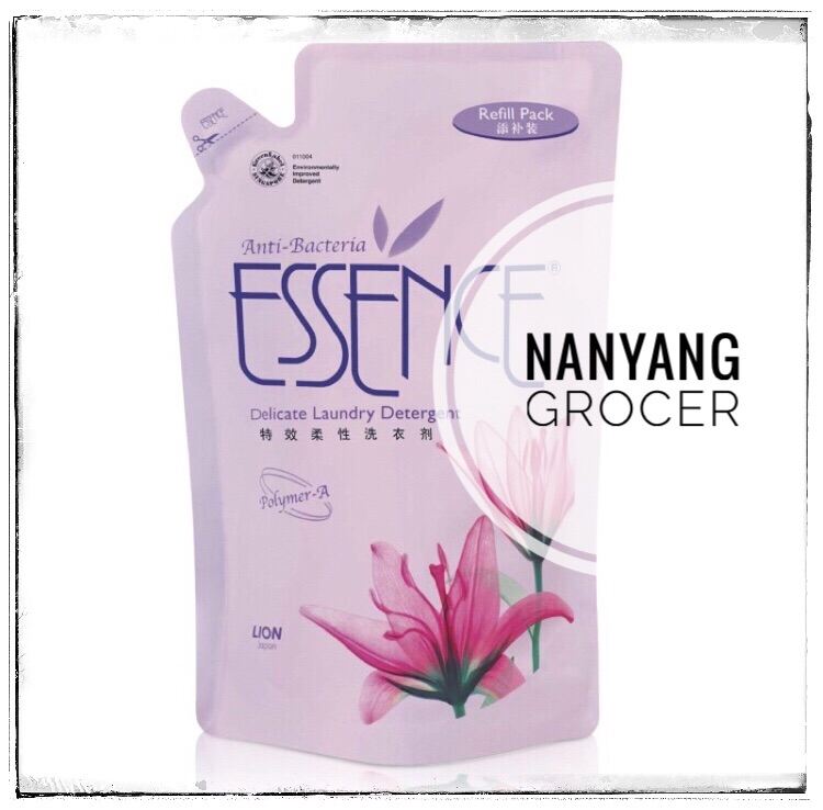 LION Essence Delicate Laundry Detergent Anti-Bacteria Refill Pack 800ml ...