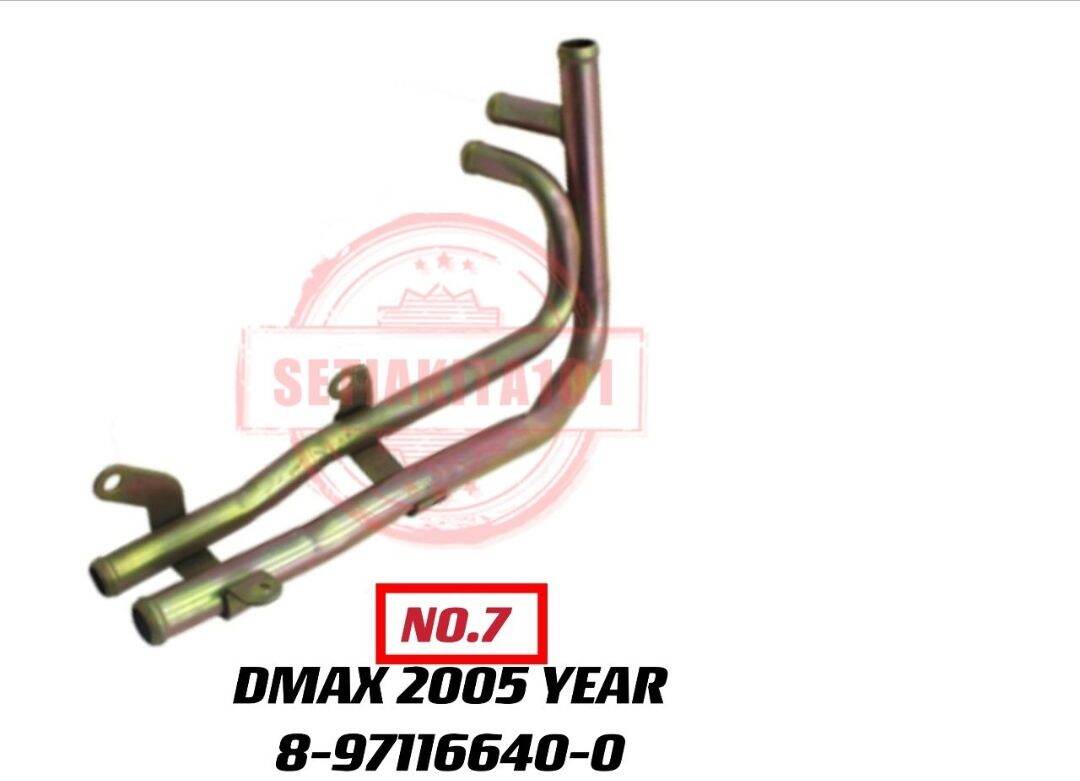 ISUZU DMAX D-MAX 2005-2012YEAR WATER PUMP PIPE/TURBO PIPE/BY PASS PIPE ...